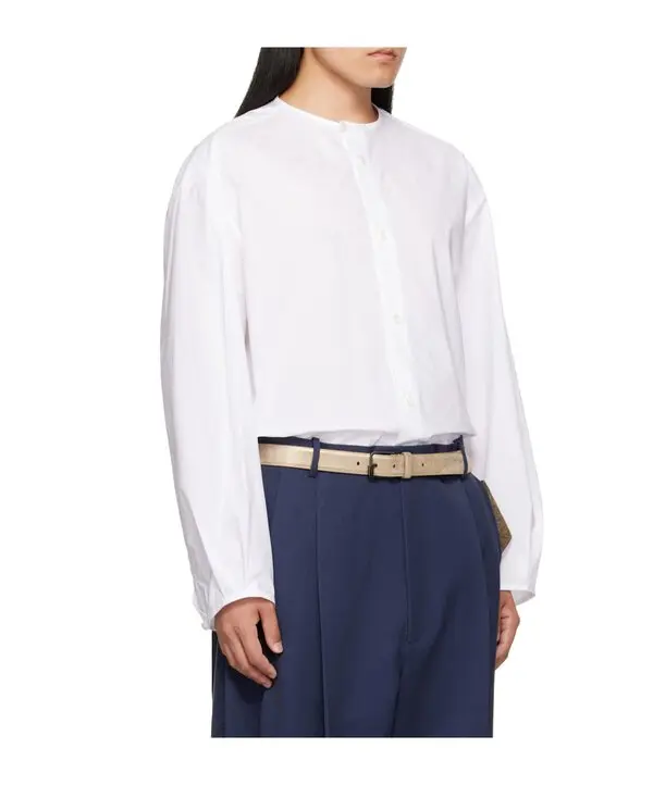 HED MAYNER Stand-up Collar Shirt