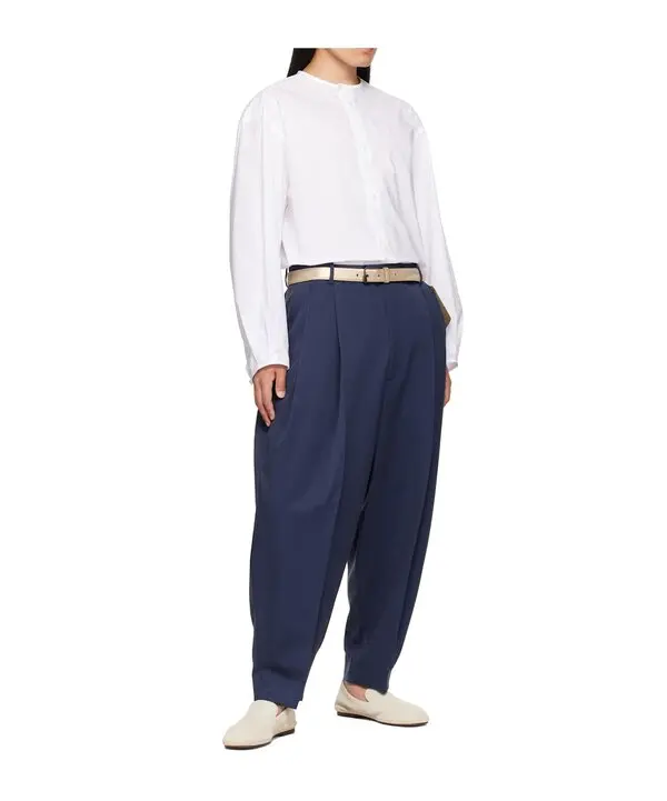 HED MAYNER Stand-up Collar Shirt