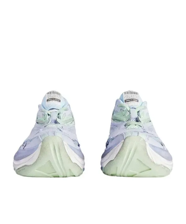 Balenciaga Jet Sneaker In Light Blue/lilac/lime