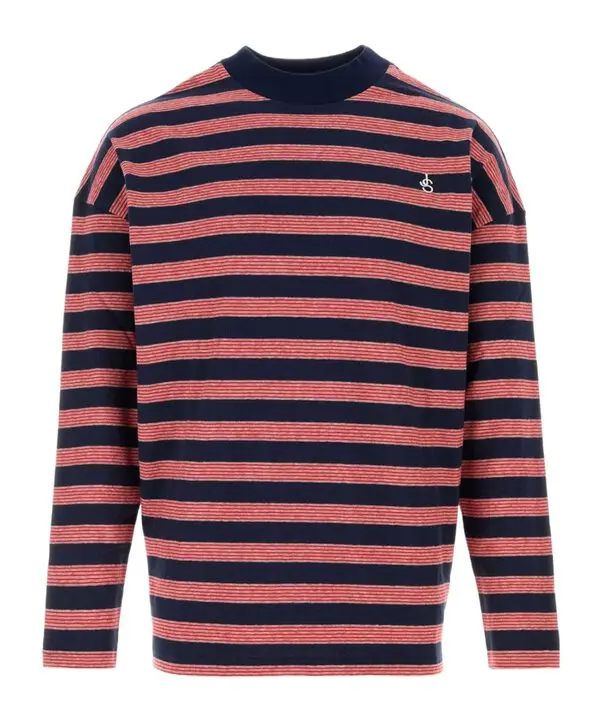 JIL SANDER Embroidered Cotton T-shirt