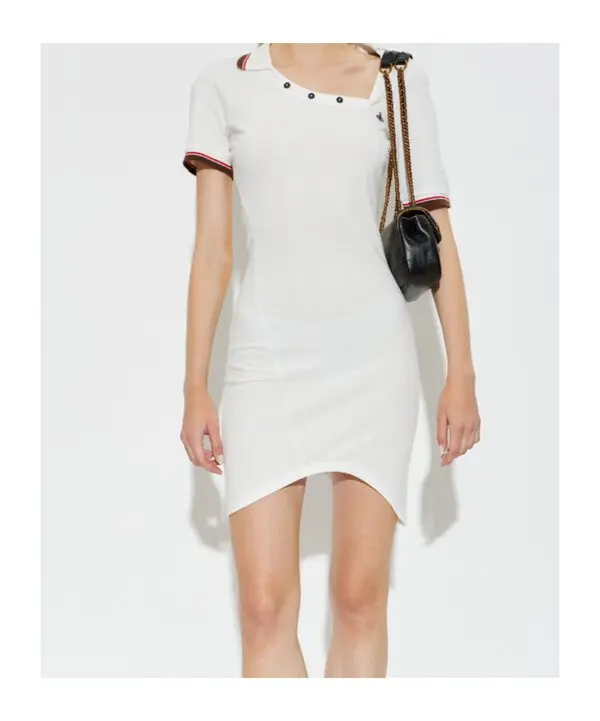 VIVIENNE WESTWOOD Glory Polo Dress - White