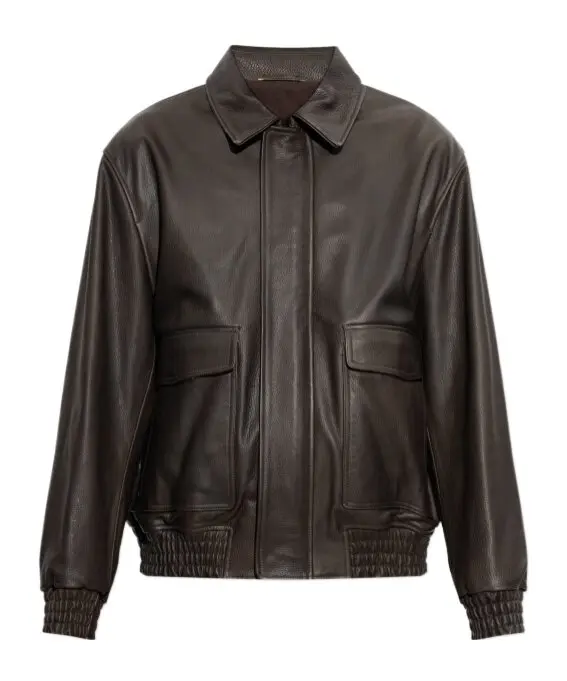 ARMA Long-sleeve Leather Jacket