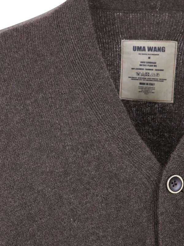 UMA WANG Long-sleeved Knitted Cardigan