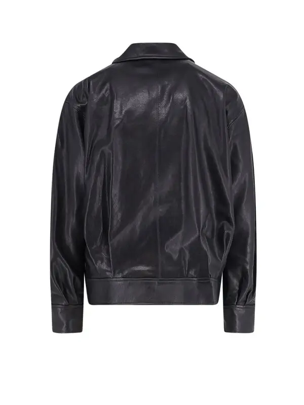 ARMA Paulo Leather Bomber Jacket