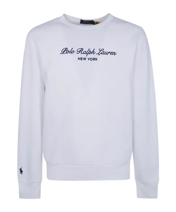 Polo Ralph Lauren Logo-embroidered Crew-neck Sweater