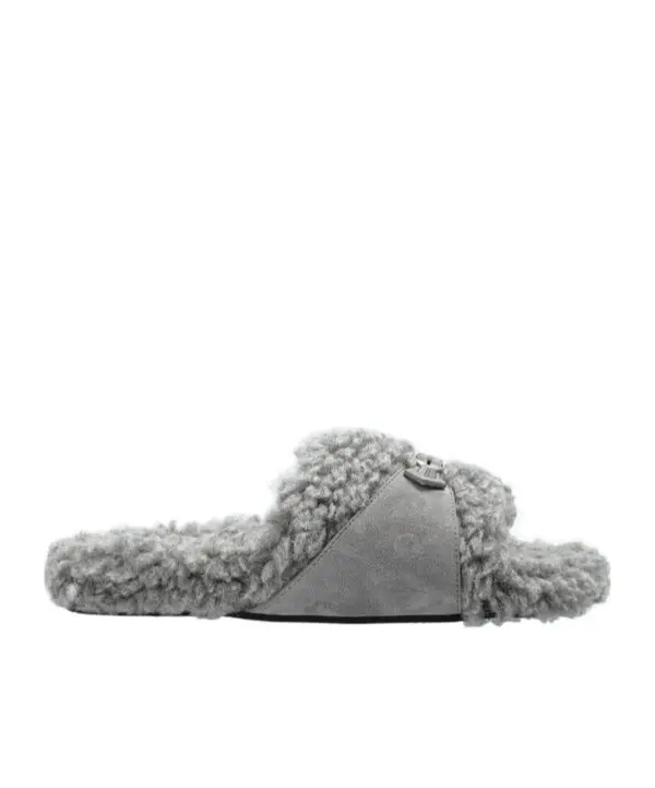 Balenciaga Plush Slippers