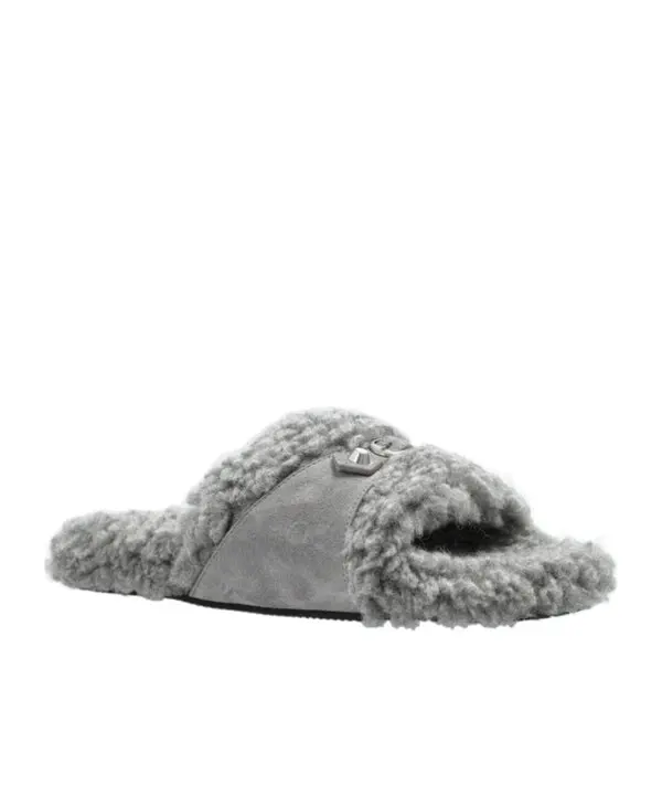 Balenciaga Plush Slippers