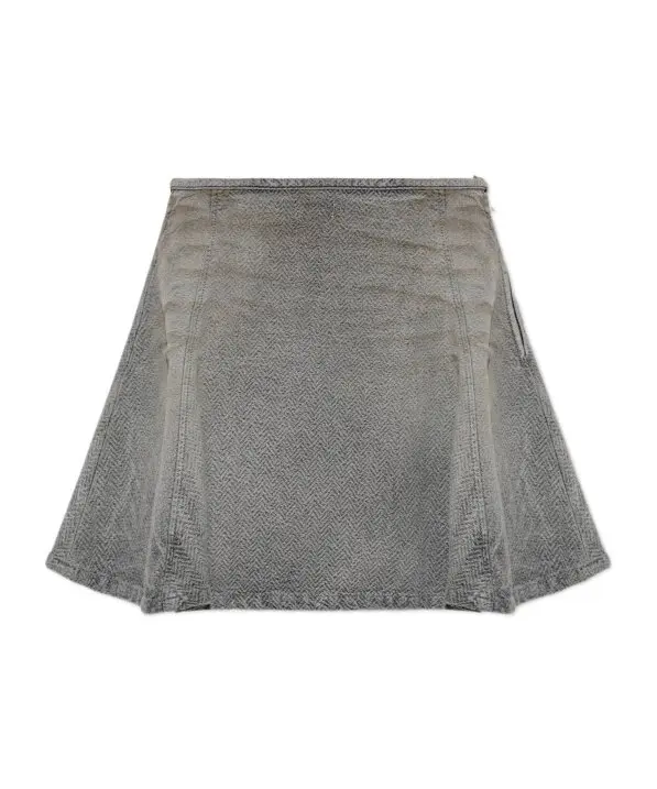 DIESEL® Flared Skirt - Gray
