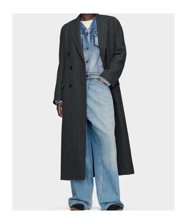 MAISON MARGIELA Virgin Wool Long Coat