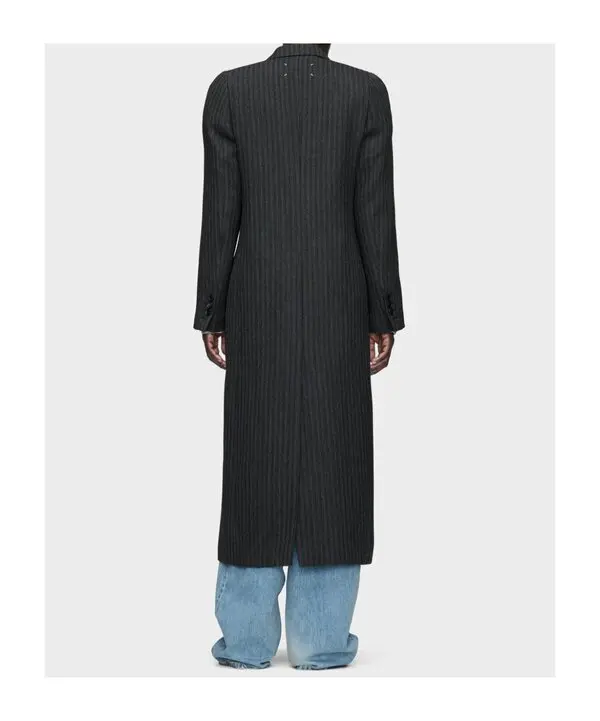 MAISON MARGIELA Virgin Wool Long Coat