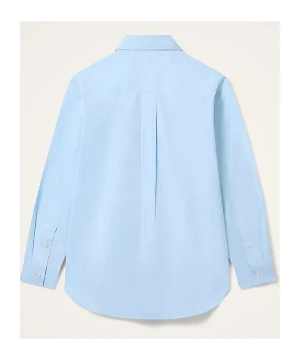 La DoubleJ Peony Placéee Embroidered Cotton Shirt