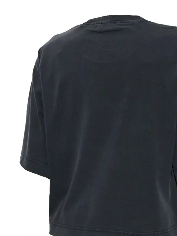 Off-White Short-sleeved T-shirt With Logo Print