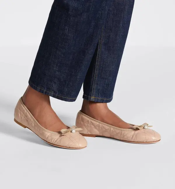 Dior Round Head Ballet Shoes