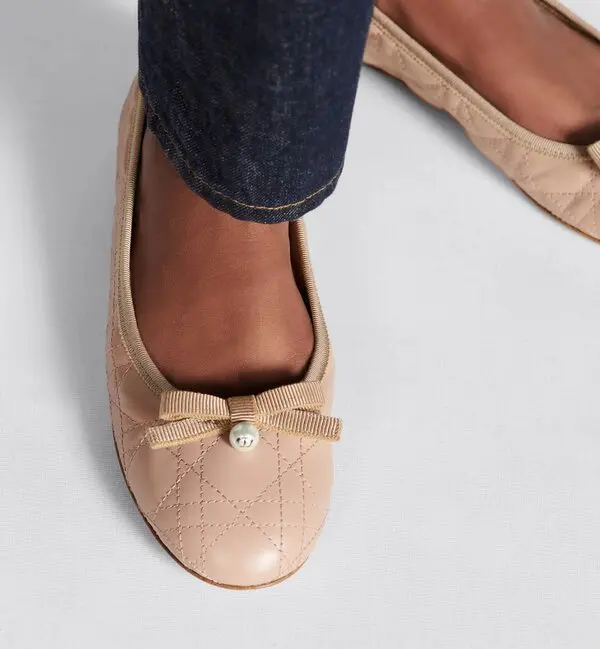 Dior Round Head Ballet Shoes