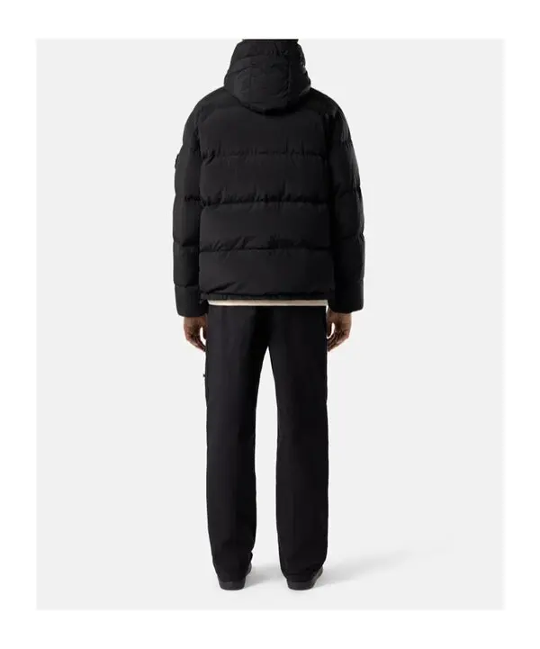 Stone Island Padded Hooded Zip-up Jacket