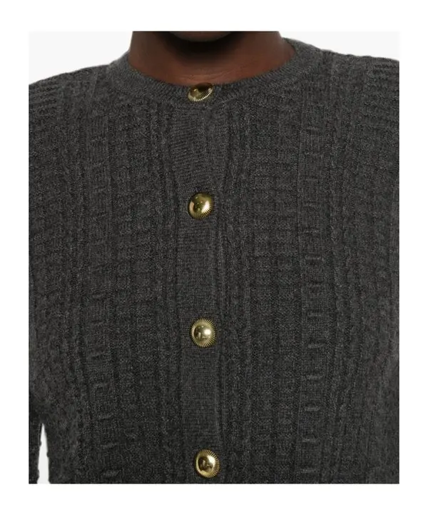 TWINSET Button-up Crewneck Jacket