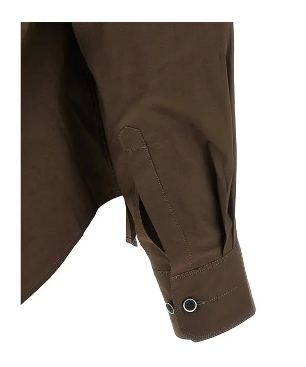 LEMAIRE Pointed Collar Button-up Shirt