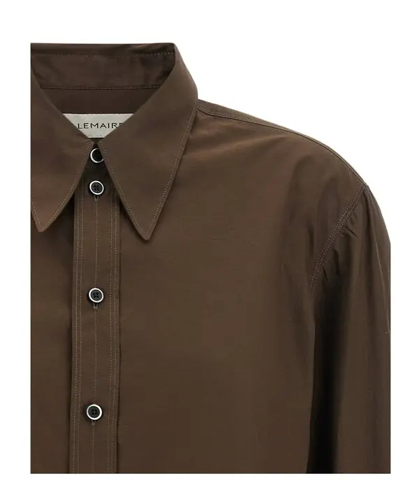 LEMAIRE Pointed Collar Button-up Shirt