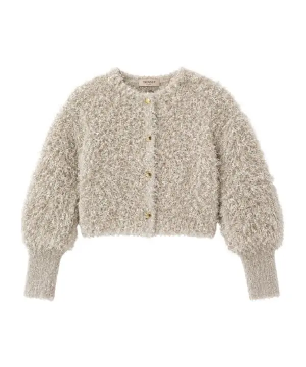 TWINSET Crew-neck Long-sleeve Knit Top