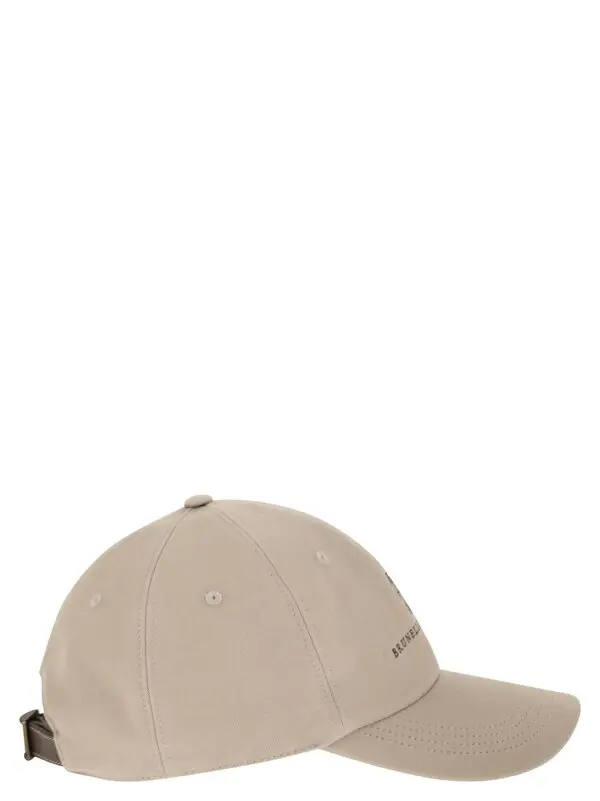 Brunello Cucinelli Logo-embroidered Baseball Cap