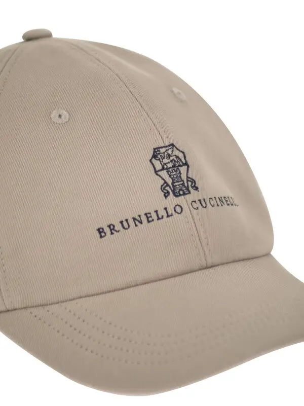 Brunello Cucinelli Logo-embroidered Baseball Cap