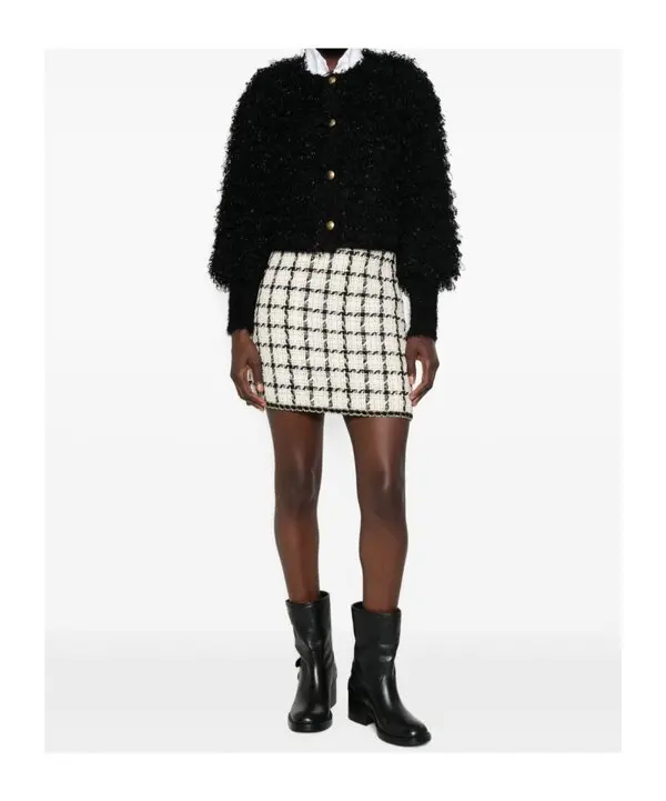 TWINSET Embellished Long-sleeve Jacket With Gold-tone Hardware