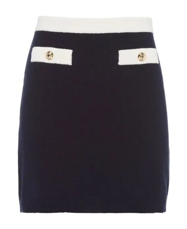 Miu Miu Cashmere Miniskirt