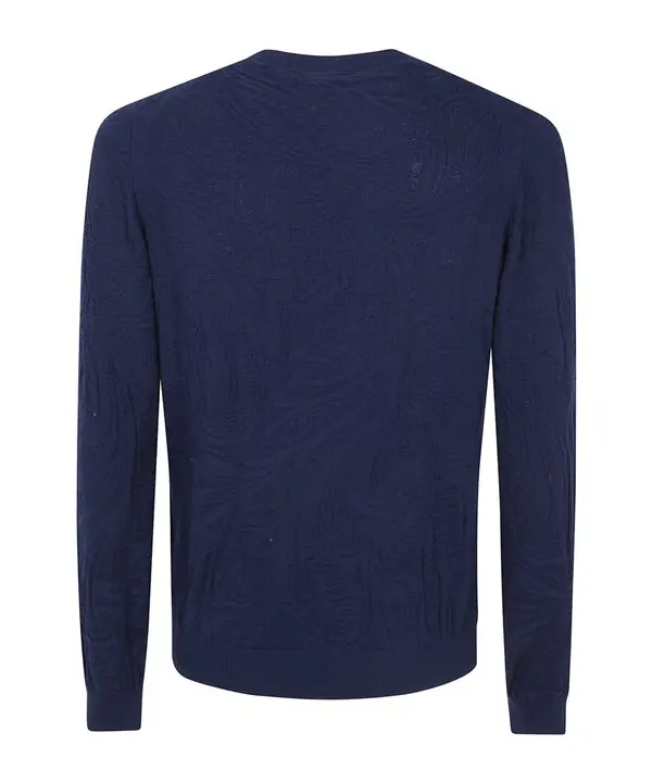 Etro Crew Neck Knitted Pullover