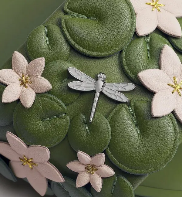 Dior Bloom Slides With Water Lily Motif