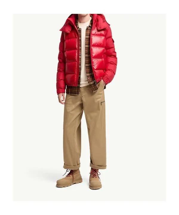 Moncler Maya Hooded Short Down Jacket
