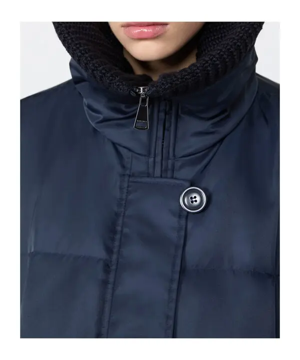 Max Mara Water-repellent Technical Twill Down Jacket