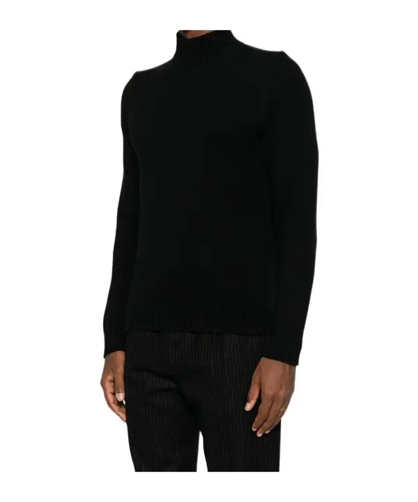Fedeli Ribbed Turtle Neck Knitwear