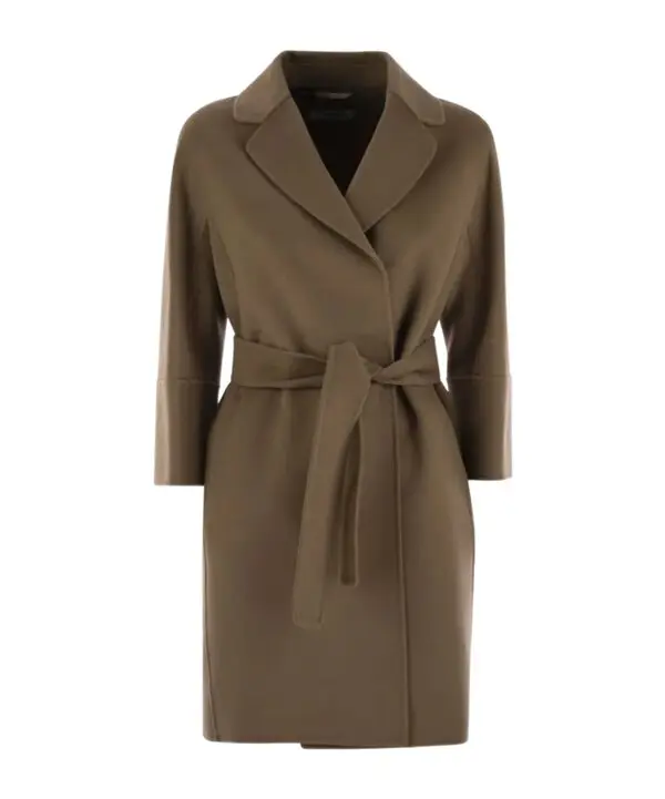 Max Mara Collared Long-sleeved Coat - No