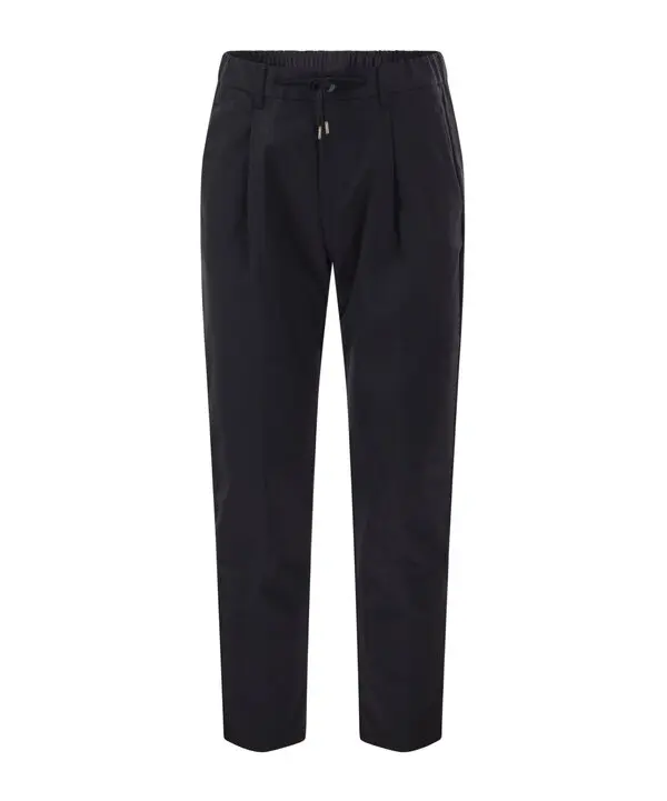 Herno Drawstring Straight Leg Trousers