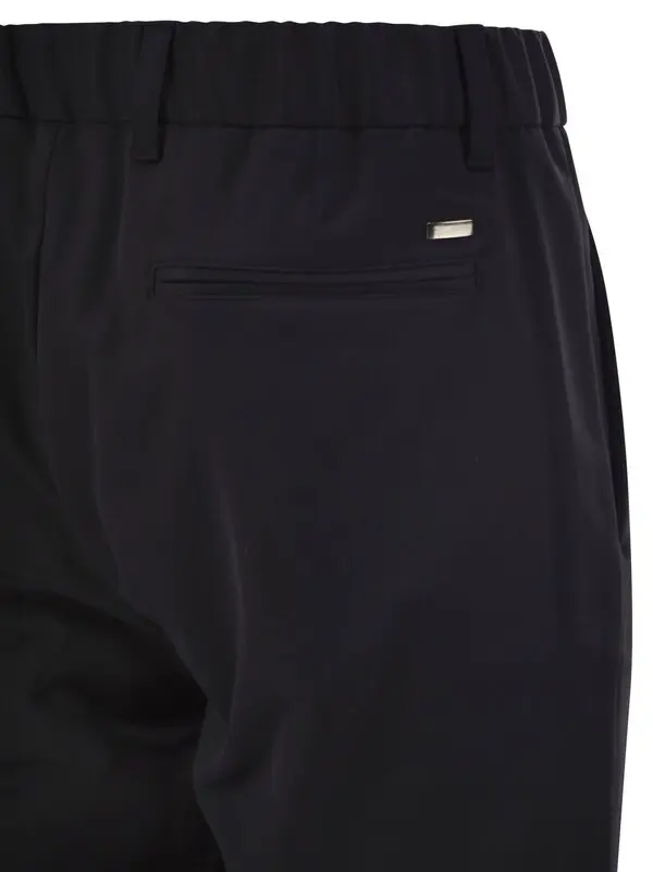 Herno Drawstring Straight Leg Trousers