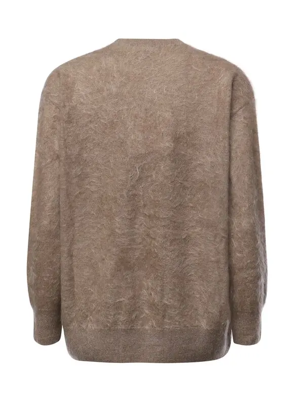 Max Mara Crewneck Long Sleeve Knitted Jumper - No