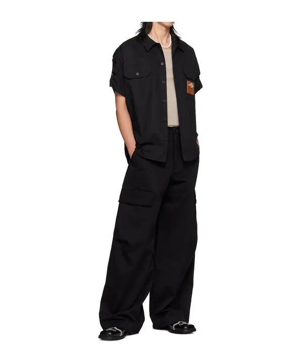 Simone Rocha Balloon Knee Pleat Cargo Pants