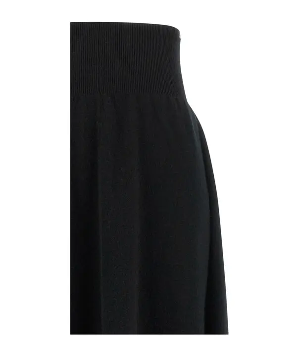 Extreme Cashmere Flared Skirt