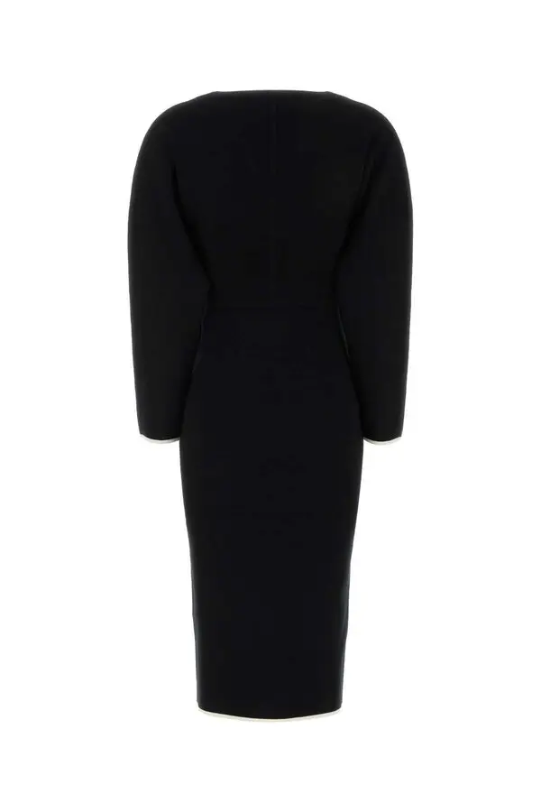 Max Mara Emiro V-neck Midi Dress