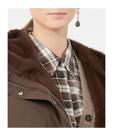 Max Mara Checked Flannel Shirt
