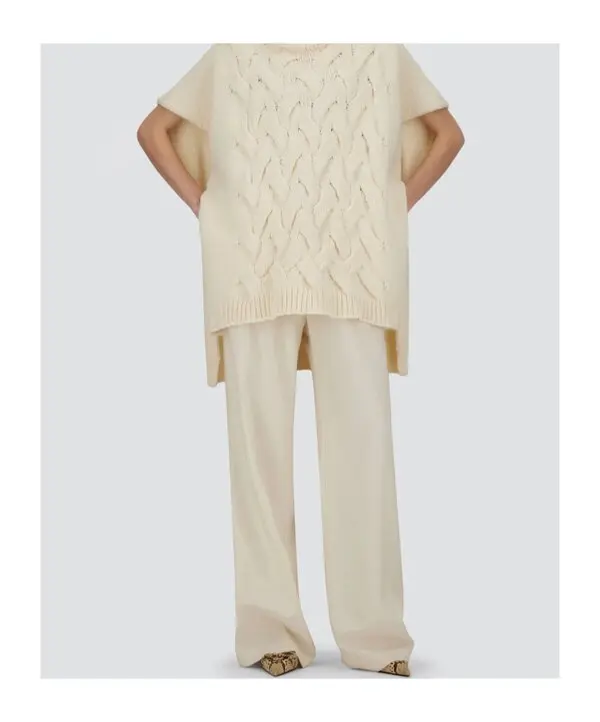Herno Resort Trousers In Cashmere-feel Flannel
