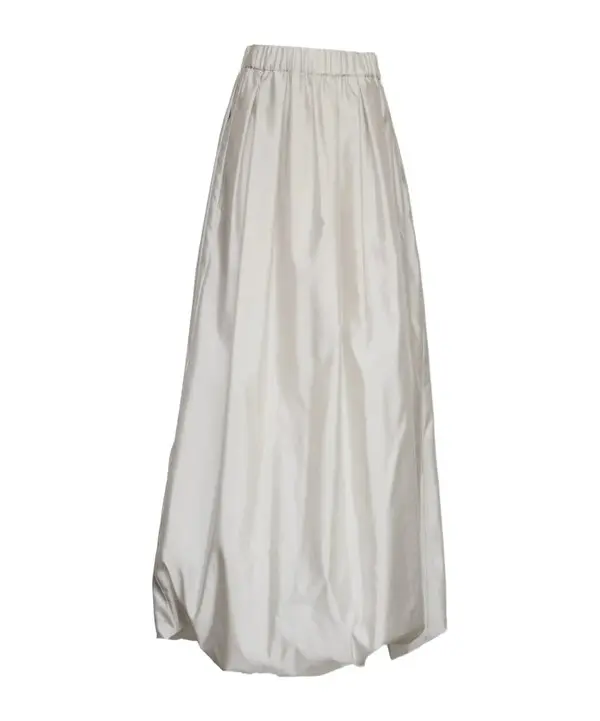 Max Mara Elastic Waist Gathered Skirt