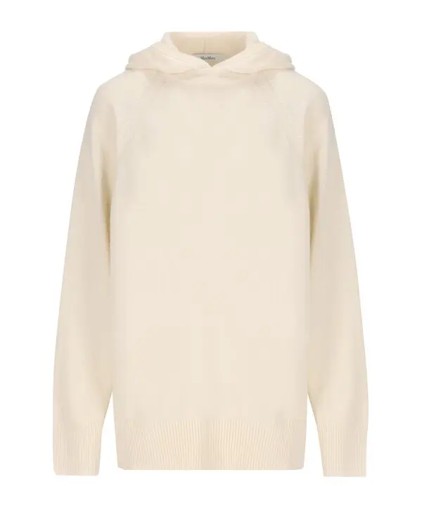 Max Mara Long Sleeve Knitted Hoodie