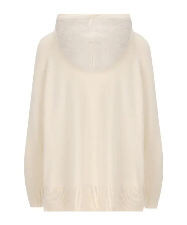 Max Mara Long Sleeve Knitted Hoodie