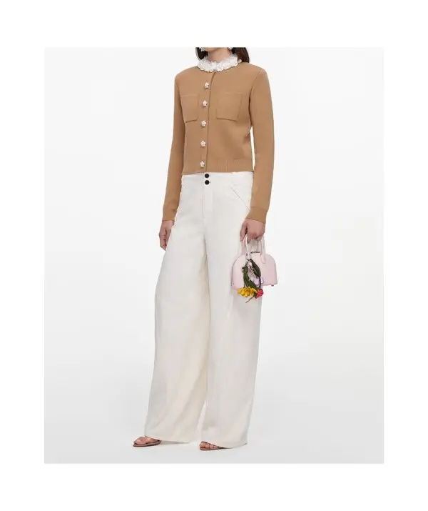 SELF-PORTRAIT Embellished Knit Cardigan