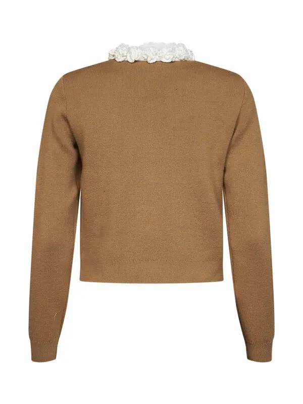 SELF-PORTRAIT Embellished Knit Cardigan