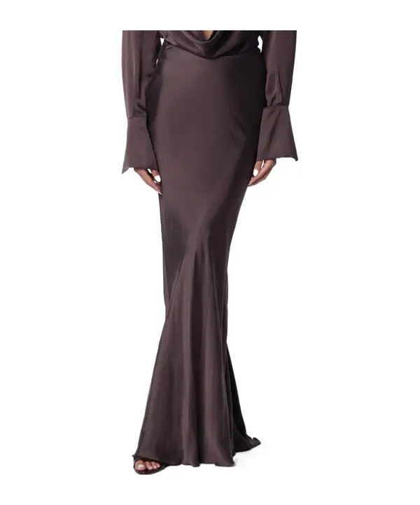 Andamane Flared Maxi Skirt - No