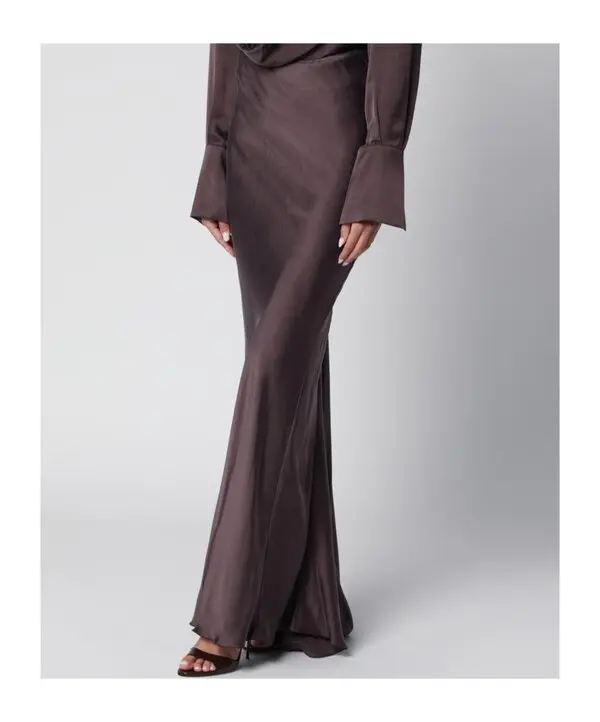 Andamane Flared Maxi Skirt - No