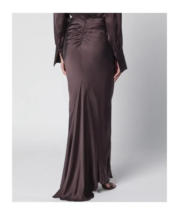 Andamane Flared Maxi Skirt - No