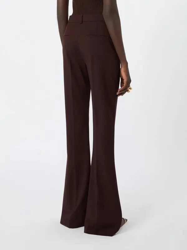 Sportmax Low-rise Flared Trousers